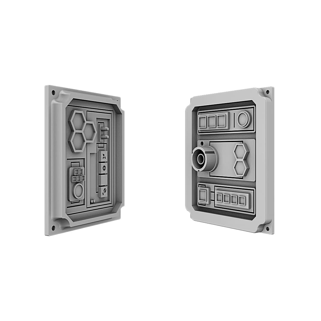 Droid Depot Door – Galaxy Diorama