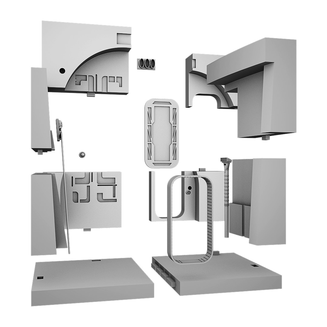 Docking Bay 35 Set – Galaxy Diorama