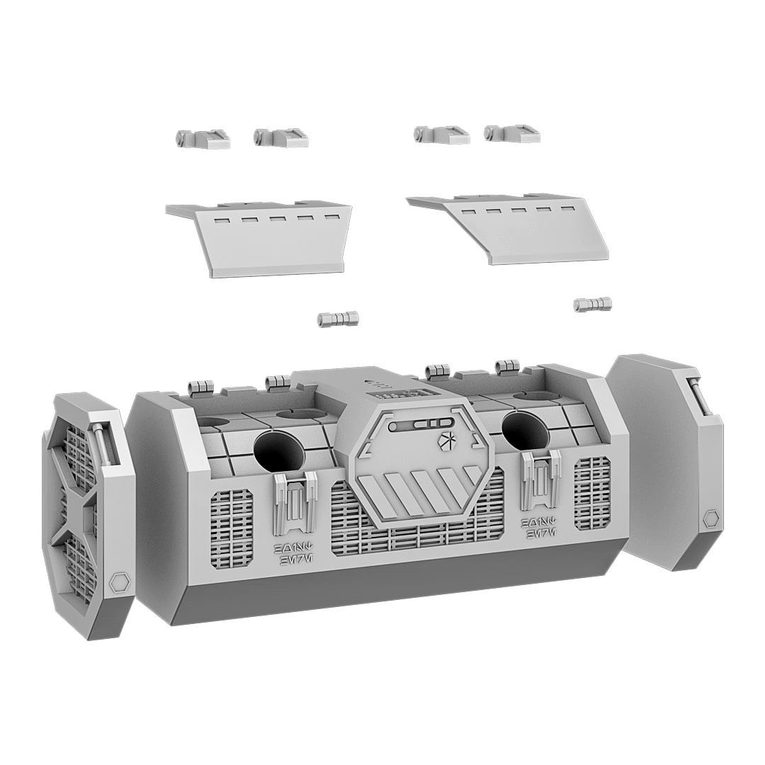 Kyber Crystal Container – Galaxy Diorama